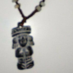 Jewelry | Peruvian Necklace Woven In Macrame Thread And Inca Warrior ...